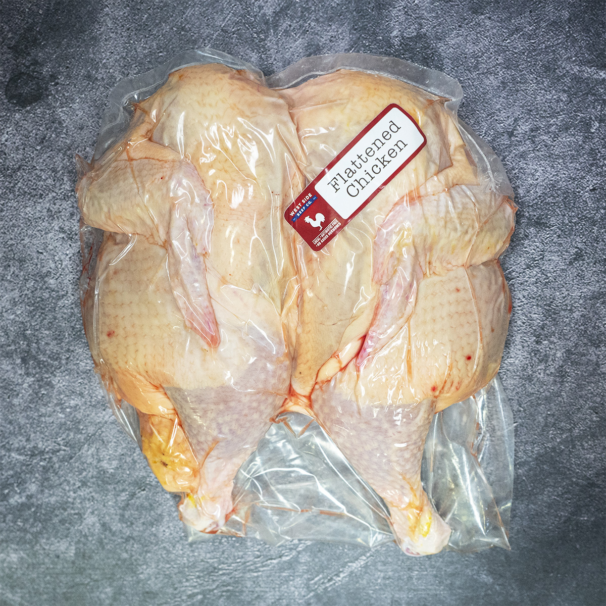 Flattened Chicken ~ 3lbs - West Side Beef